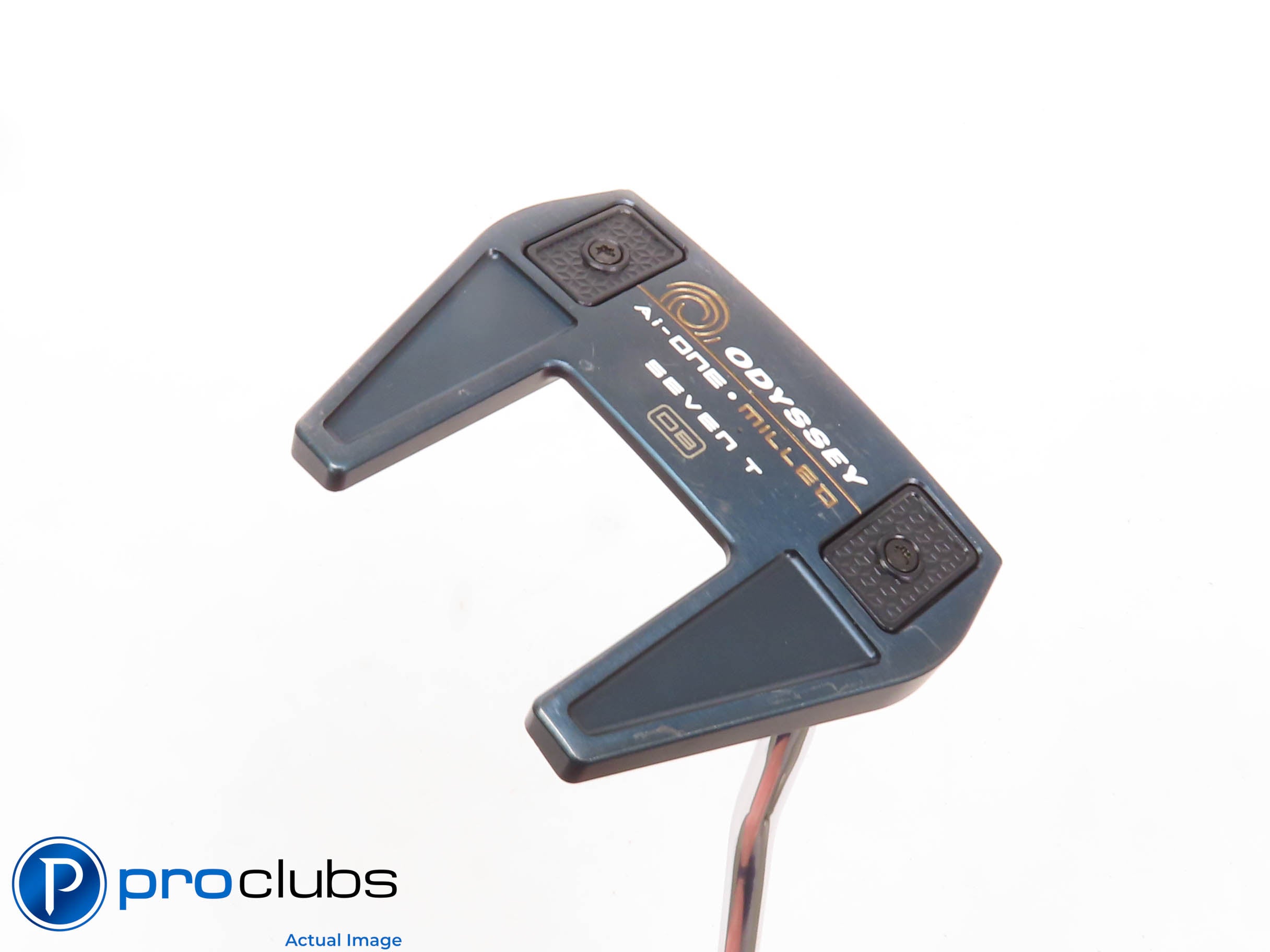 Nice Odyssey 2024 Ai-ONE MILLED SEVEN T DB Double Bend 34" PUTTER 4324
